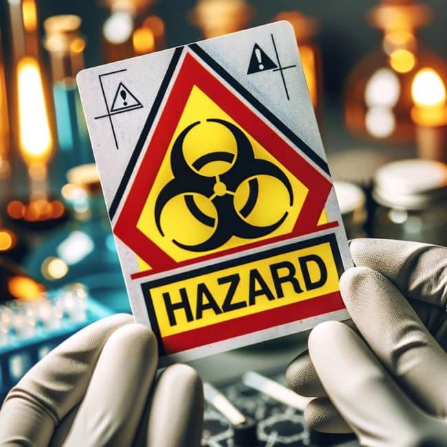 Hazard Warning Labels - Sprite Labels
