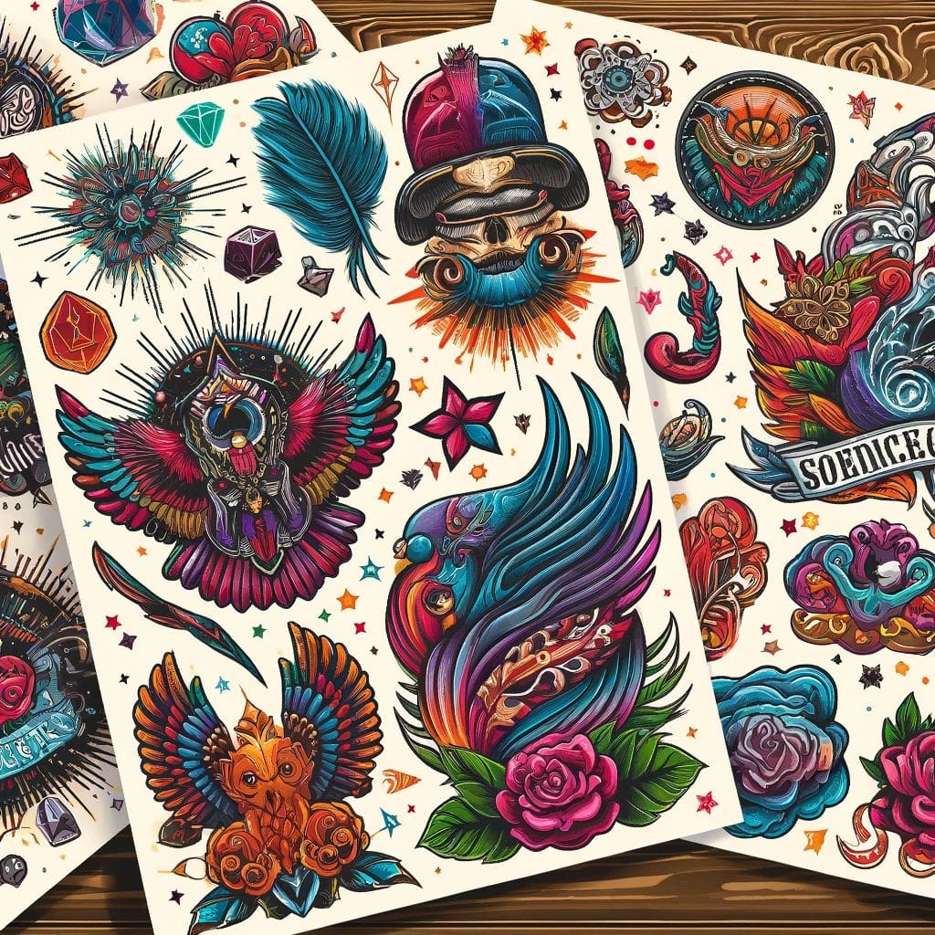 Sticker Sheets - Sprite Labels